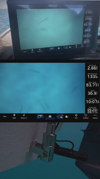 Rover T1 - Transom Mount Underwater Camera – ReefScope